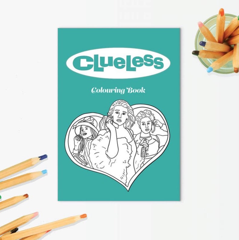Clueless Coloring Book – quincygeneralstore